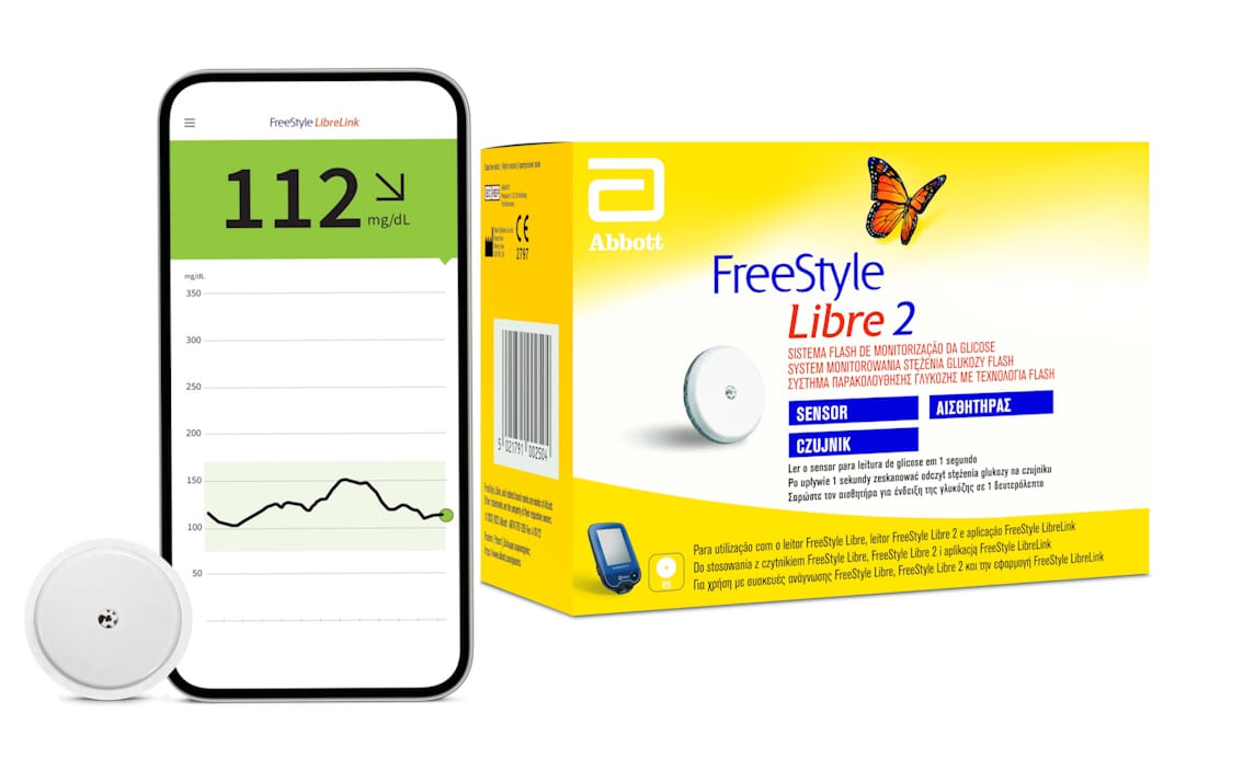 SENSOR FreeStyle Libre 2 DO POMIARU CUKRU WE KRWI MONITOROWANIA GLUKOZY ...